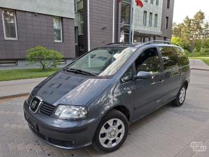 Pelēks SEAT Alhambra 2008 Viļņa, ar dzinēja tilpumu 2.00 L un nobraukumu 281 tūkst. km par 3650 €, foto  vietnē AUTOMOTO.COM.LV
