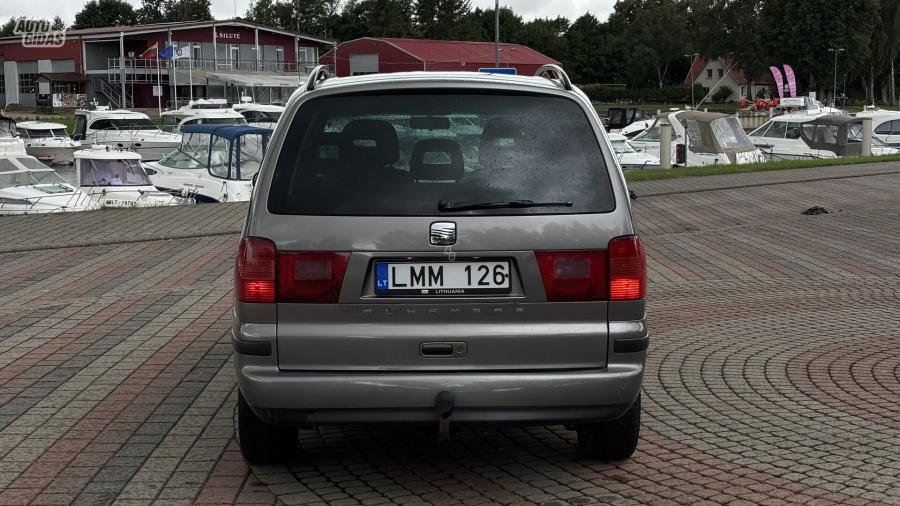 Pelēks SEAT Alhambra 2008 Šilutė, ar dzinēja tilpumu 2.00 L un nobraukumu 274 tūkst. km par 2650 €, foto 6 vietnē AUTOMOTO.COM.LV