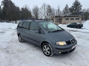 Grey SEAT Alhambra 2009 in Klaipeda, with an engine capacity of 1.90 L and mileage of 253 thousand km for 2650 €, photo 3 on AUTOMOTO.COM.LV
