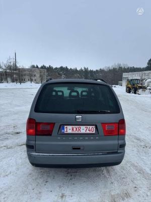 Grey SEAT Alhambra 2009 in Klaipeda, with an engine capacity of 1.90 L and mileage of 253 thousand km for 2650 €, photo 6 on AUTOMOTO.COM.LV