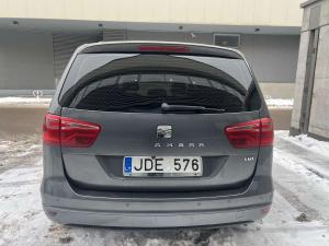Grey SEAT Alhambra 2010 in Vilnius, with an engine capacity of 1.97 L and mileage of 339 thousand km for 4750 €, photo 6 on AUTOMOTO.COM.LV