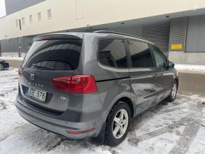 Grey SEAT Alhambra 2010 in Vilnius, with an engine capacity of 1.97 L and mileage of 339 thousand km for 4750 €, photo 7 on AUTOMOTO.COM.LV