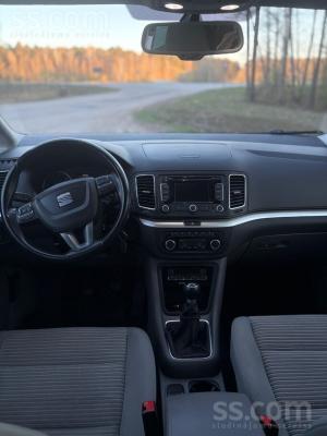 Pelēks SEAT Alhambra 2010 Dobele, ar dzinēja tilpumu 1.90 L un nobraukumu 330 tūkst. km par 3450 €, foto 7 vietnē AUTOMOTO.COM.LV