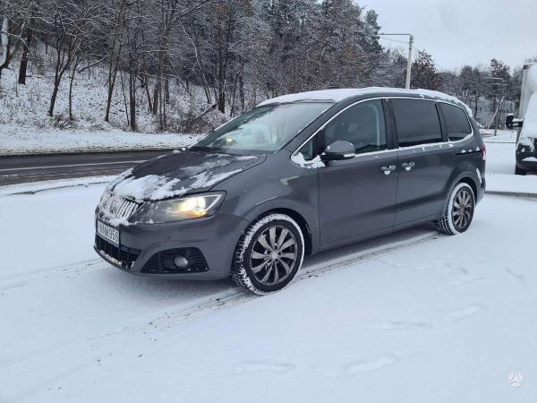 Pelēks SEAT Alhambra 2011 Viļņa, ar dzinēja tilpumu 1.97 L un nobraukumu 264 tūkst. km par 6850 €, foto 1 vietnē AUTOMOTO.COM.LV