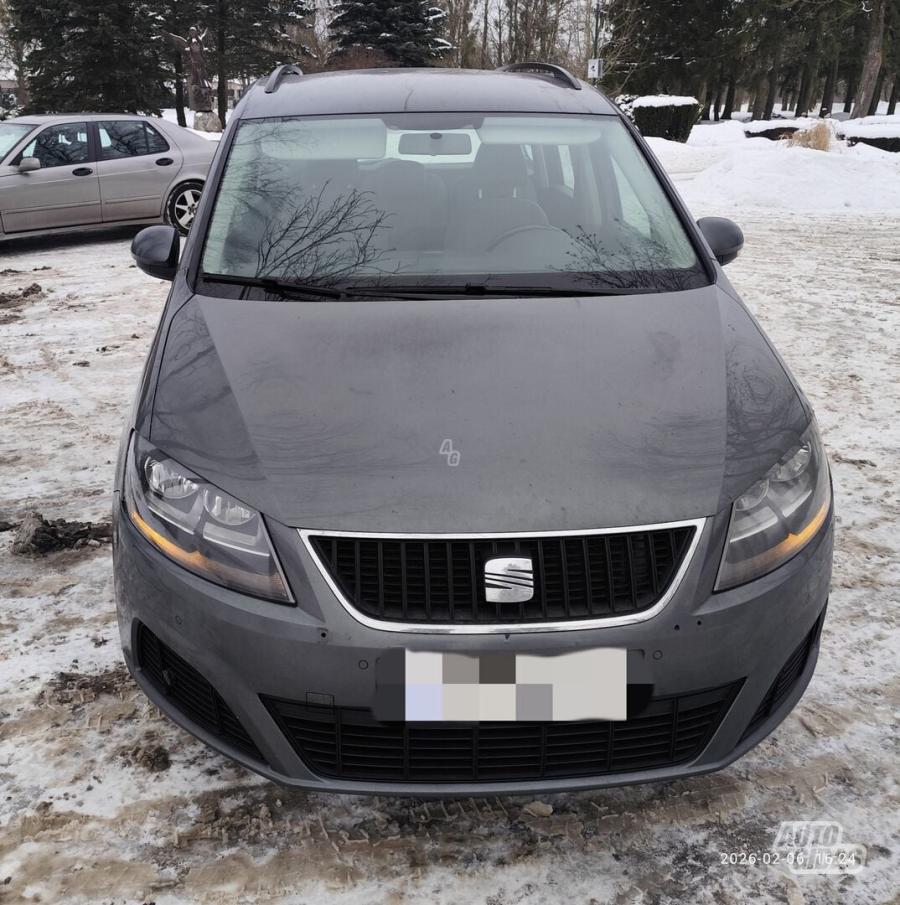 Pelēks SEAT Alhambra 2011 Kauņa, ar dzinēja tilpumu 2.00 L un nobraukumu 305 tūkst. km par 5500 €, foto 1 vietnē AUTOMOTO.COM.LV