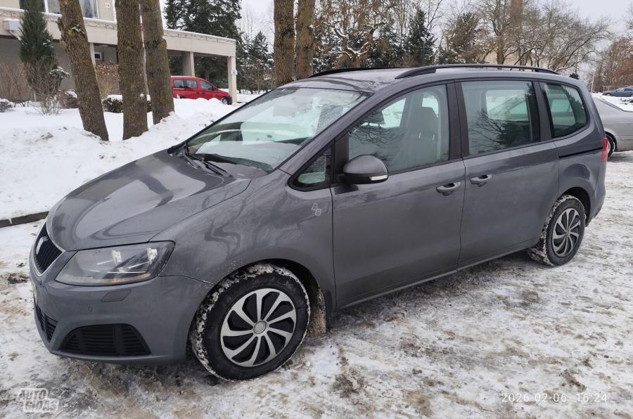Pelēks SEAT Alhambra 2011 Kauņa, ar dzinēja tilpumu 2.00 L un nobraukumu 305 tūkst. km par 5500 €, foto 3 vietnē AUTOMOTO.COM.LV