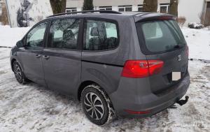 Grey SEAT Alhambra 2011 in Kaunas, with an engine capacity of 2.00 L and mileage of 305 thousand km for 5500 €, photo 5 on AUTOMOTO.COM.LV