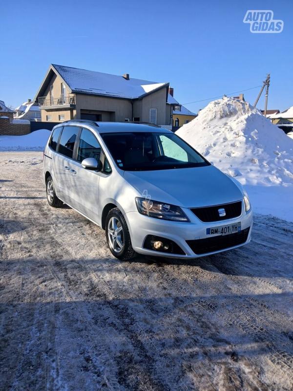 Grey SEAT Alhambra 2011 in Taurage, with an engine capacity of 2.00 L and mileage of 315 thousand km for 6850 €, photo 5 on AUTOMOTO.COM.LV