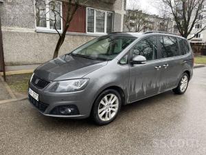 Серый Сеат Альхамбра 2011 в Рига, объемом двигателя 2.00 л и пробегом 339 тыс. км за 5000 €, фото 3 на AUTOMOTO.COM.LV
