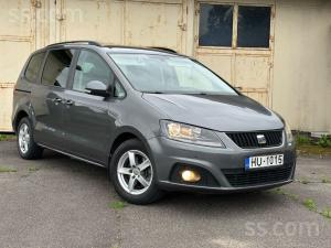 Grey SEAT Alhambra 2011 in Rezekne, with an engine capacity of 2.00 L and mileage of 341 thousand km for 5400 €, photo 2 on AUTOMOTO.COM.LV