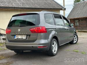 Grey SEAT Alhambra 2011 in Rezekne, with an engine capacity of 2.00 L and mileage of 341 thousand km for 5400 €, photo 11 on AUTOMOTO.COM.LV