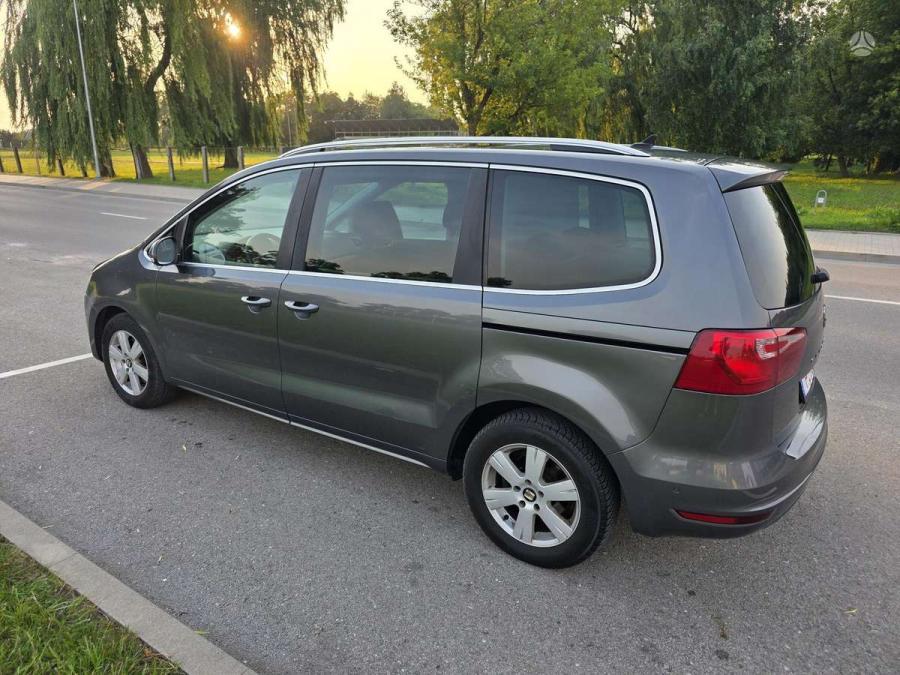 Pelēks SEAT Alhambra 2011 Vilkaviškis, ar dzinēja tilpumu 1.97 L un nobraukumu 300 tūkst. km par 7350 €, foto 8 vietnē AUTOMOTO.COM.LV