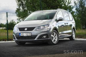 Pelēks SEAT Alhambra 2011 Rīga, ar dzinēja tilpumu 2.00 L un nobraukumu 344 tūkst. km par 6290 €, foto  vietnē AUTOMOTO.COM.LV