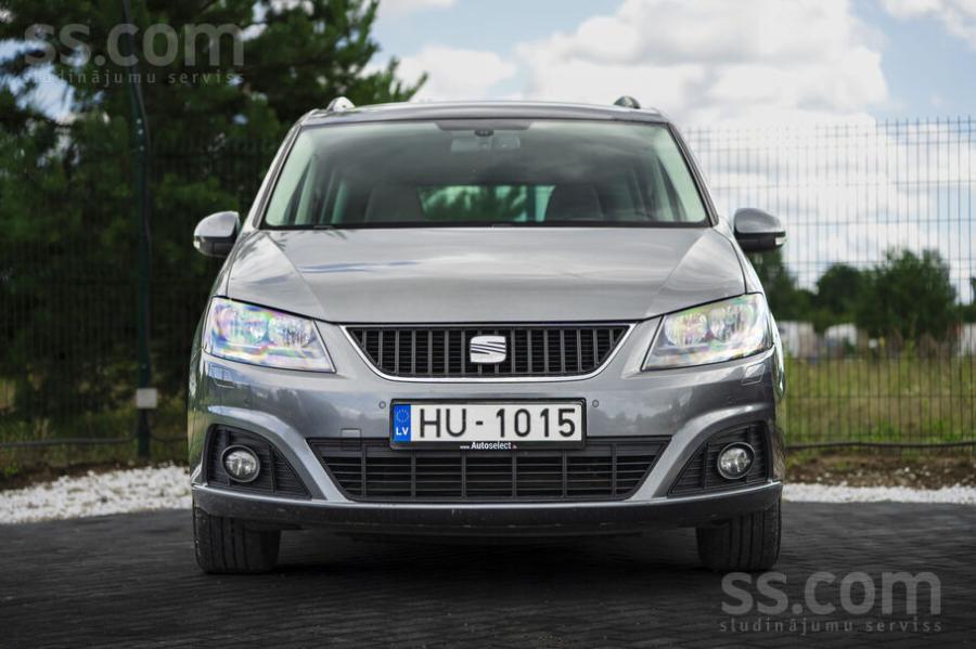 Pelēks SEAT Alhambra 2011 Rīga, ar dzinēja tilpumu 2.00 L un nobraukumu 344 tūkst. km par 6290 €, foto 3 vietnē AUTOMOTO.COM.LV
