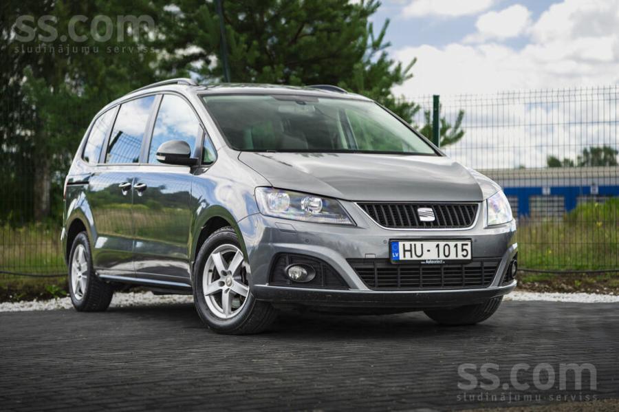 Pelēks SEAT Alhambra 2011 Rīga, ar dzinēja tilpumu 2.00 L un nobraukumu 344 tūkst. km par 6290 €, foto 4 vietnē AUTOMOTO.COM.LV