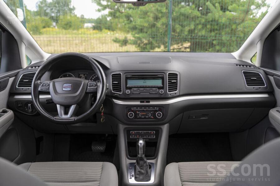 Pelēks SEAT Alhambra 2011 Rīga, ar dzinēja tilpumu 2.00 L un nobraukumu 344 tūkst. km par 6290 €, foto 12 vietnē AUTOMOTO.COM.LV