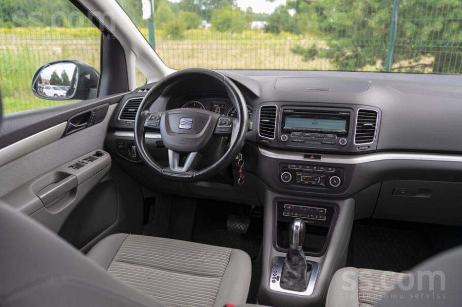 Pelēks SEAT Alhambra 2011 Rīga, ar dzinēja tilpumu 2.00 L un nobraukumu 344 tūkst. km par 6290 €, foto 13 vietnē AUTOMOTO.COM.LV