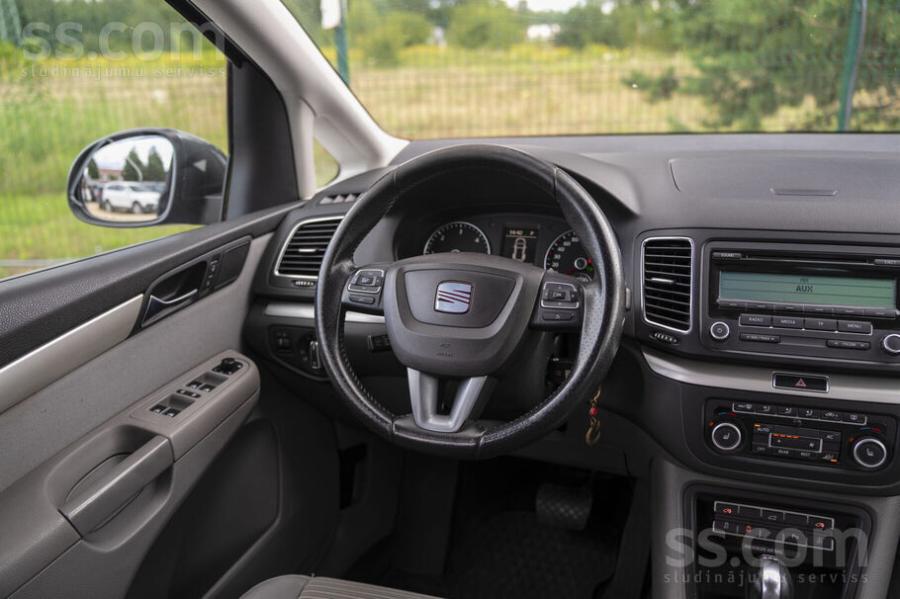 Pelēks SEAT Alhambra 2011 Rīga, ar dzinēja tilpumu 2.00 L un nobraukumu 344 tūkst. km par 6290 €, foto 14 vietnē AUTOMOTO.COM.LV