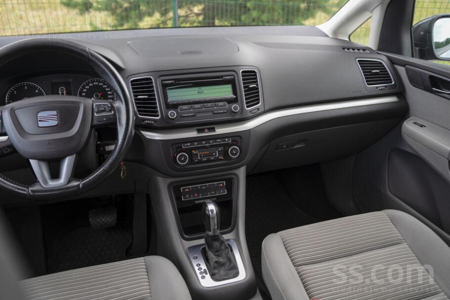 Pelēks SEAT Alhambra 2011 Rīga, ar dzinēja tilpumu 2.00 L un nobraukumu 344 tūkst. km par 6290 €, foto 20 vietnē AUTOMOTO.COM.LV