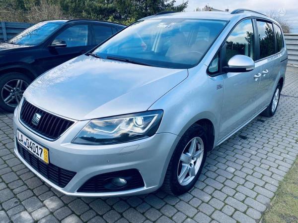 Pelēks SEAT Alhambra 2012 Marijampole, ar dzinēja tilpumu 1.97 L un nobraukumu 235 tūkst. km par 7200 €, foto 1 vietnē AUTOMOTO.COM.LV