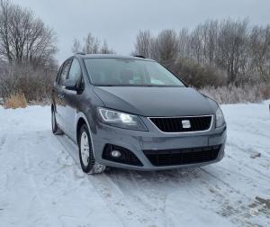 Pelēks SEAT Alhambra 2012 Šauļi, ar dzinēja tilpumu 1.97 L un nobraukumu 220 tūkst. km par 8850 €, foto  vietnē AUTOMOTO.COM.LV