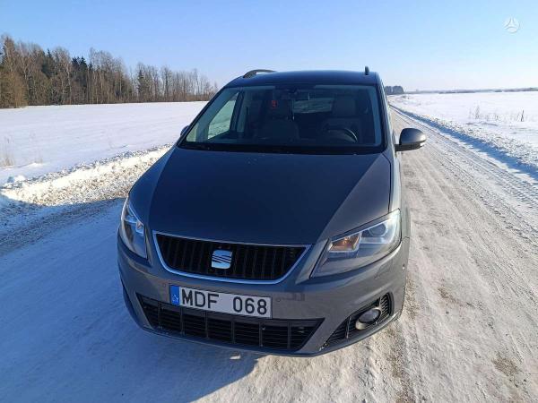 Grey SEAT Alhambra 2012 in Taurage, with an engine capacity of 1.97 L and mileage of 198 thousand km for 7200 €, photo 1 on AUTOMOTO.COM.LV