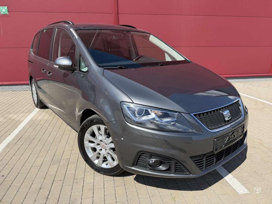 Pelēks SEAT Alhambra 2012 Kauņa, ar dzinēja tilpumu 1.97 L un nobraukumu 240 tūkst. km par 9250 €, foto 1 vietnē AUTOMOTO.COM.LV