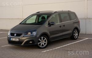 Pelēks SEAT Alhambra 2012 Rīga, ar dzinēja tilpumu 2.00 L un nobraukumu 326 tūkst. km par 5990 €, foto  vietnē AUTOMOTO.COM.LV