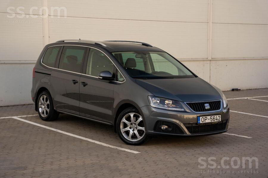 Pelēks SEAT Alhambra 2012 Rīga, ar dzinēja tilpumu 2.00 L un nobraukumu 326 tūkst. km par 5990 €, foto 7 vietnē AUTOMOTO.COM.LV