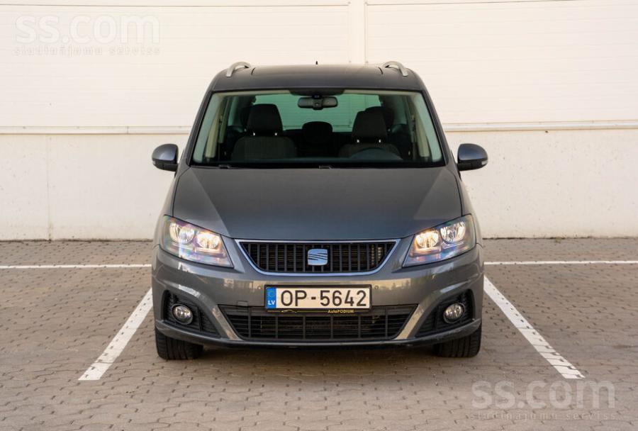 Pelēks SEAT Alhambra 2012 Rīga, ar dzinēja tilpumu 2.00 L un nobraukumu 326 tūkst. km par 5990 €, foto 9 vietnē AUTOMOTO.COM.LV