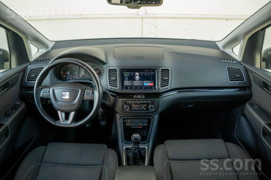 Pelēks SEAT Alhambra 2012 Rīga, ar dzinēja tilpumu 2.00 L un nobraukumu 326 tūkst. km par 5990 €, foto 11 vietnē AUTOMOTO.COM.LV