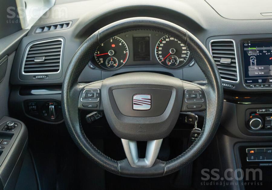 Pelēks SEAT Alhambra 2012 Rīga, ar dzinēja tilpumu 2.00 L un nobraukumu 326 tūkst. km par 5990 €, foto 12 vietnē AUTOMOTO.COM.LV