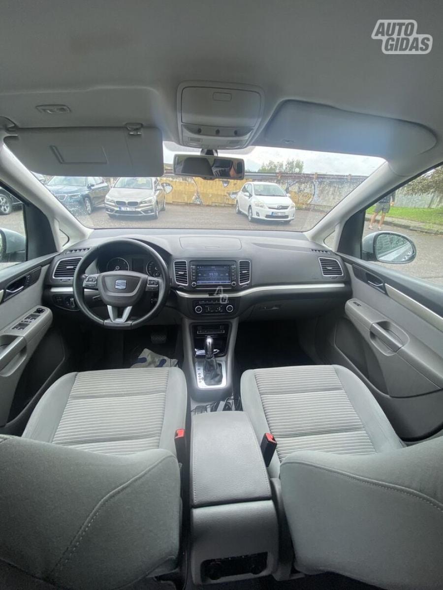 Pelēks SEAT Alhambra 2012 Panevēža, ar dzinēja tilpumu 2.00 L un nobraukumu 353 tūkst. km par 5500 €, foto 9 vietnē AUTOMOTO.COM.LV