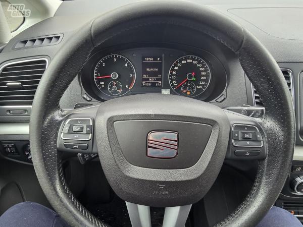 Grey SEAT Alhambra 2013 in Mazeikiai, with an engine capacity of 2.00 L and mileage of 341 thousand km for 6000 €, photo 7 on AUTOMOTO.COM.LV