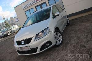 Pelēks SEAT Alhambra 2013 Tukums, ar dzinēja tilpumu 2.00 L un nobraukumu 249 tūkst. km par 8338 €, foto 3 vietnē AUTOMOTO.COM.LV