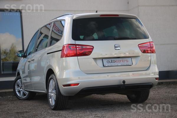 SEAT Alhambra 2013 Tukums vietnē Pelēks SEAT Alhambra 2013 Tukums, ar dzinēja tilpumu 2.00 L un nobraukumu 249 tūkst. km par 8338 €, foto 4 vietnē AUTOMOTO.COM.LV