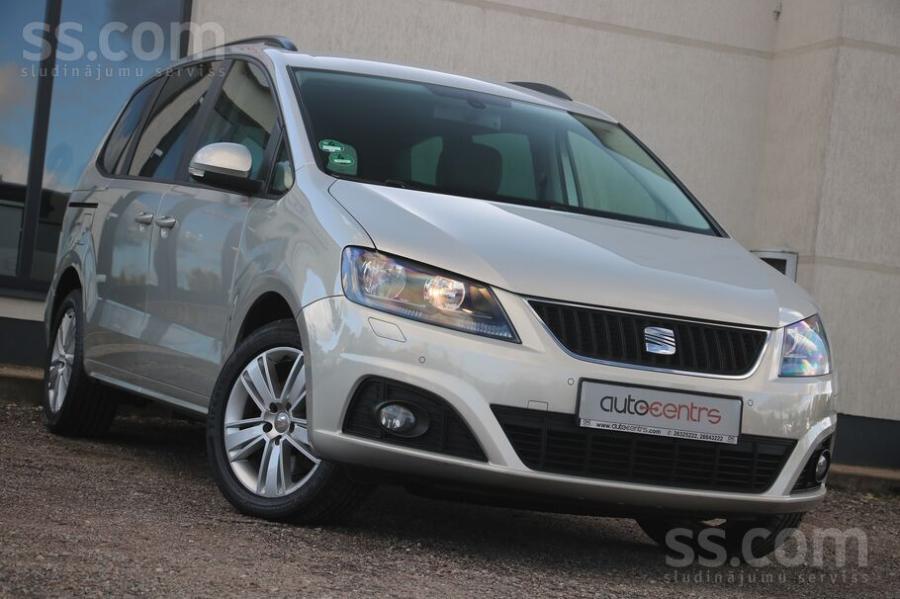 Pelēks SEAT Alhambra 2013 Tukums, ar dzinēja tilpumu 2.00 L un nobraukumu 249 tūkst. km par 8338 €, foto 8 vietnē AUTOMOTO.COM.LV