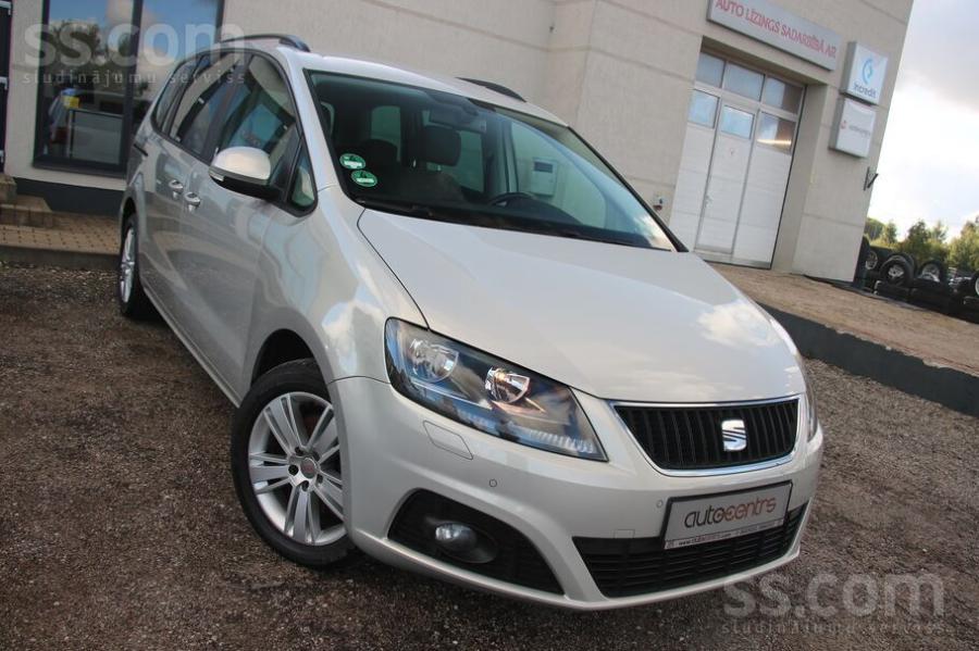 Pelēks SEAT Alhambra 2013 Tukums, ar dzinēja tilpumu 2.00 L un nobraukumu 249 tūkst. km par 8338 €, foto 9 vietnē AUTOMOTO.COM.LV