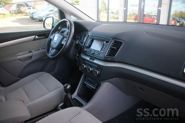 SEAT Alhambra 2013 Tukums vietnē Pelēks SEAT Alhambra 2013 Tukums, ar dzinēja tilpumu 2.00 L un nobraukumu 249 tūkst. km par 8338 €, foto 11 vietnē AUTOMOTO.COM.LV