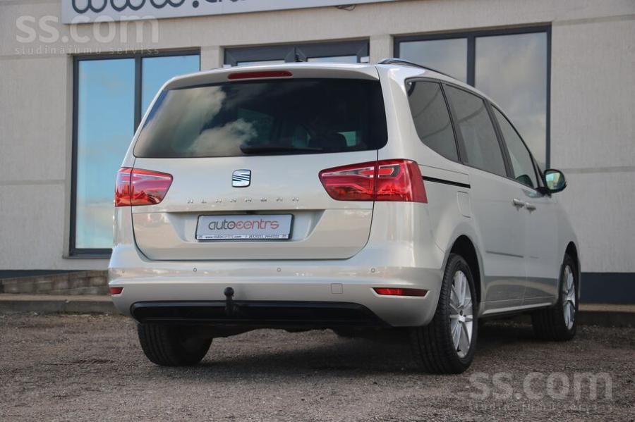 Pelēks SEAT Alhambra 2013 Tukums, ar dzinēja tilpumu 2.00 L un nobraukumu 249 tūkst. km par 8338 €, foto 32 vietnē AUTOMOTO.COM.LV