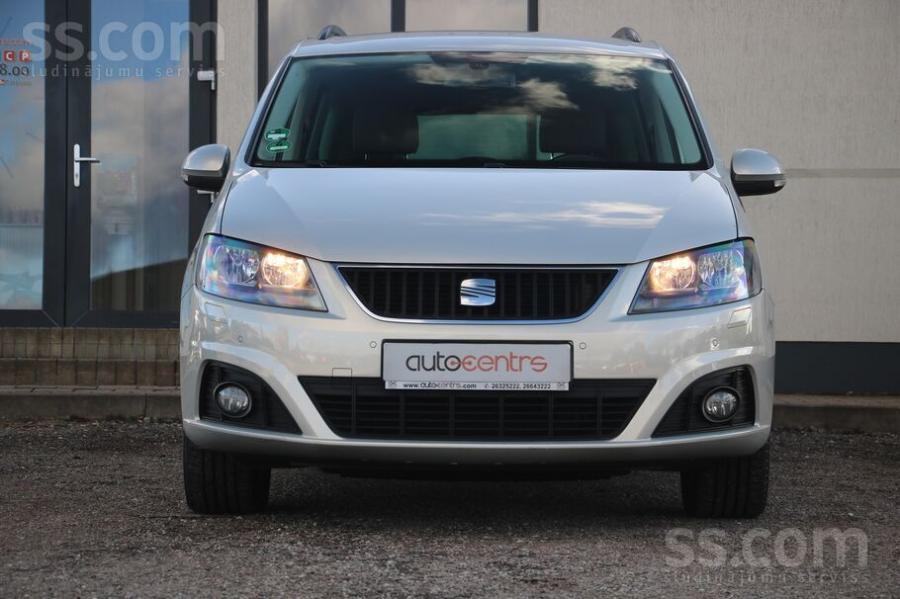 Pelēks SEAT Alhambra 2013 Tukums, ar dzinēja tilpumu 2.00 L un nobraukumu 249 tūkst. km par 8338 €, foto 34 vietnē AUTOMOTO.COM.LV