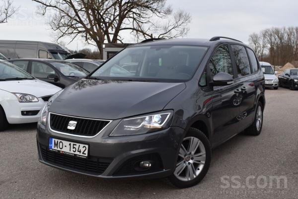 Pelēks SEAT Alhambra 2014 Kuldīga, ar dzinēja tilpumu 2.00 L un nobraukumu 0 tūkst. km par 7750 €, foto 1 vietnē AUTOMOTO.COM.LV