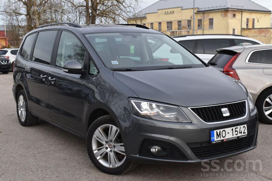 Pelēks SEAT Alhambra 2014 Kuldīga, ar dzinēja tilpumu 2.00 L un nobraukumu 0 tūkst. km par 7750 €, foto 4 vietnē AUTOMOTO.COM.LV