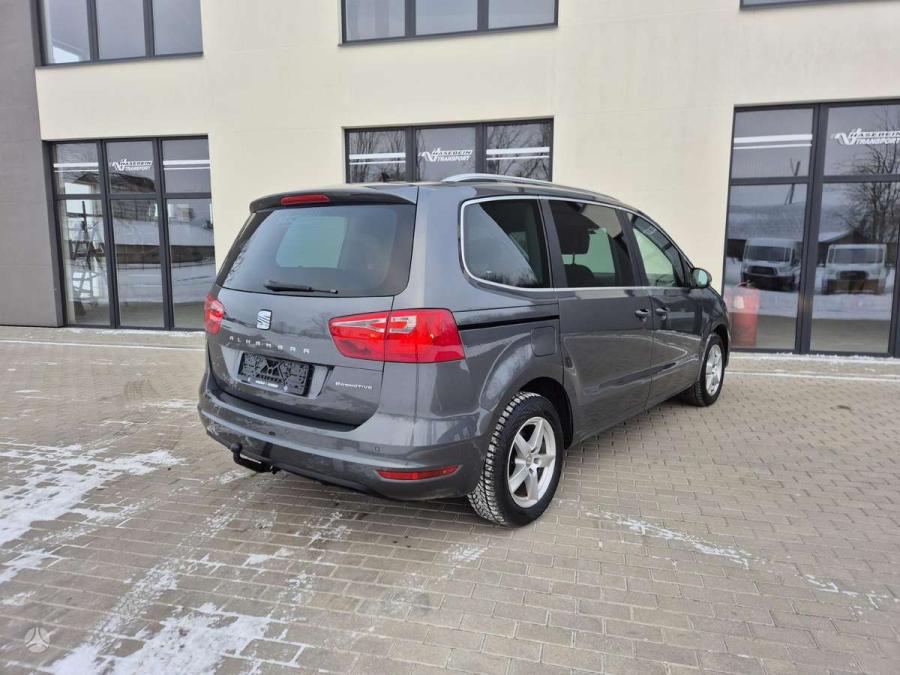 Grey SEAT Alhambra 2014 in Marijampole, with an engine capacity of 1.97 L and mileage of 230 thousand km for 8000 €, photo 6 on AUTOMOTO.COM.LV