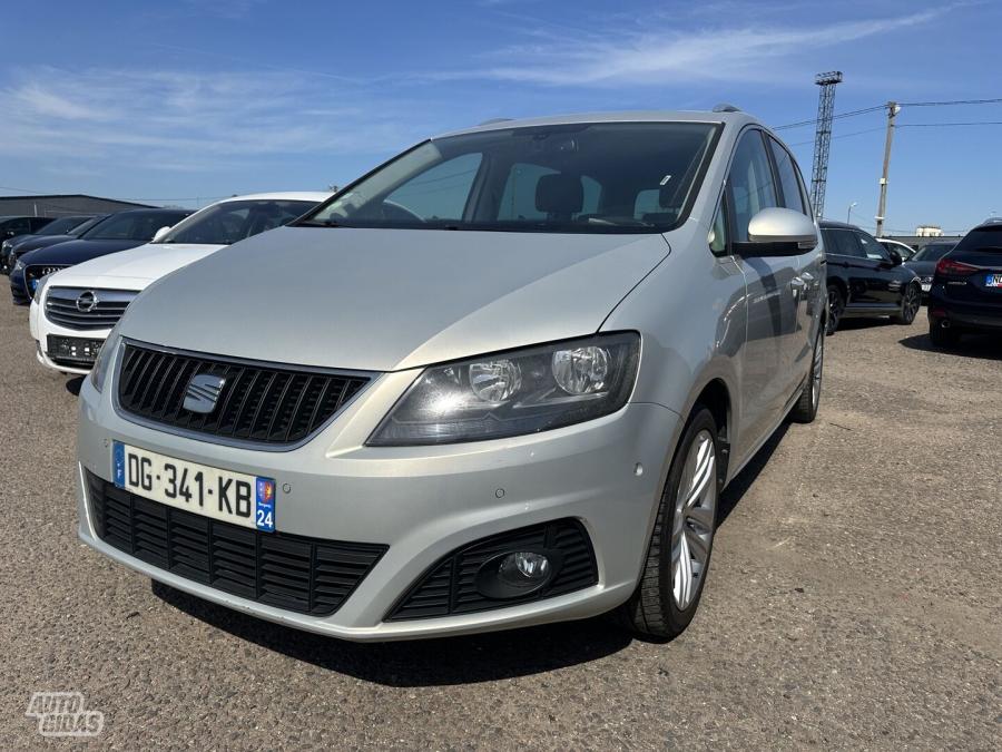 Pelēks SEAT Alhambra 2014 Kauņa, ar dzinēja tilpumu 2.00 L un nobraukumu 264 tūkst. km par 8650 €, foto 1 vietnē AUTOMOTO.COM.LV
