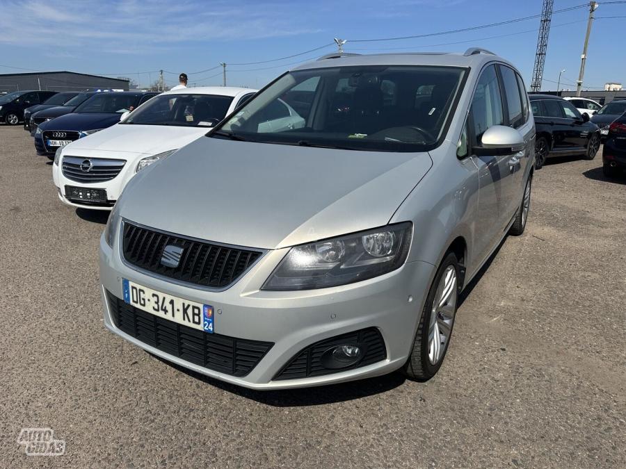 Pelēks SEAT Alhambra 2014 Kauņa, ar dzinēja tilpumu 2.00 L un nobraukumu 264 tūkst. km par 8650 €, foto 10 vietnē AUTOMOTO.COM.LV