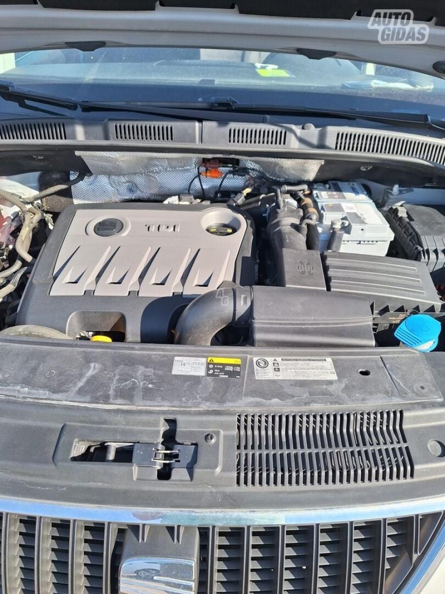 Pelēks SEAT Alhambra 2014 Kauņa, ar dzinēja tilpumu 2.00 L un nobraukumu 264 tūkst. km par 8650 €, foto 14 vietnē AUTOMOTO.COM.LV