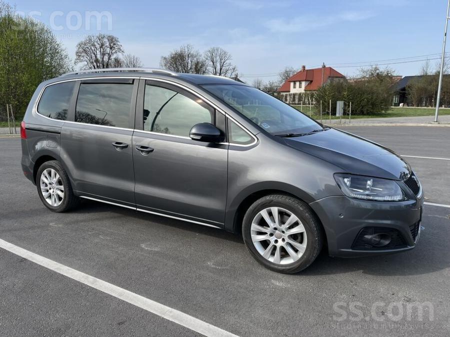 Pelēks SEAT Alhambra 2015 Rīga, ar dzinēja tilpumu 2.00 L un nobraukumu 367 tūkst. km par 9800 €, foto 3 vietnē AUTOMOTO.COM.LV