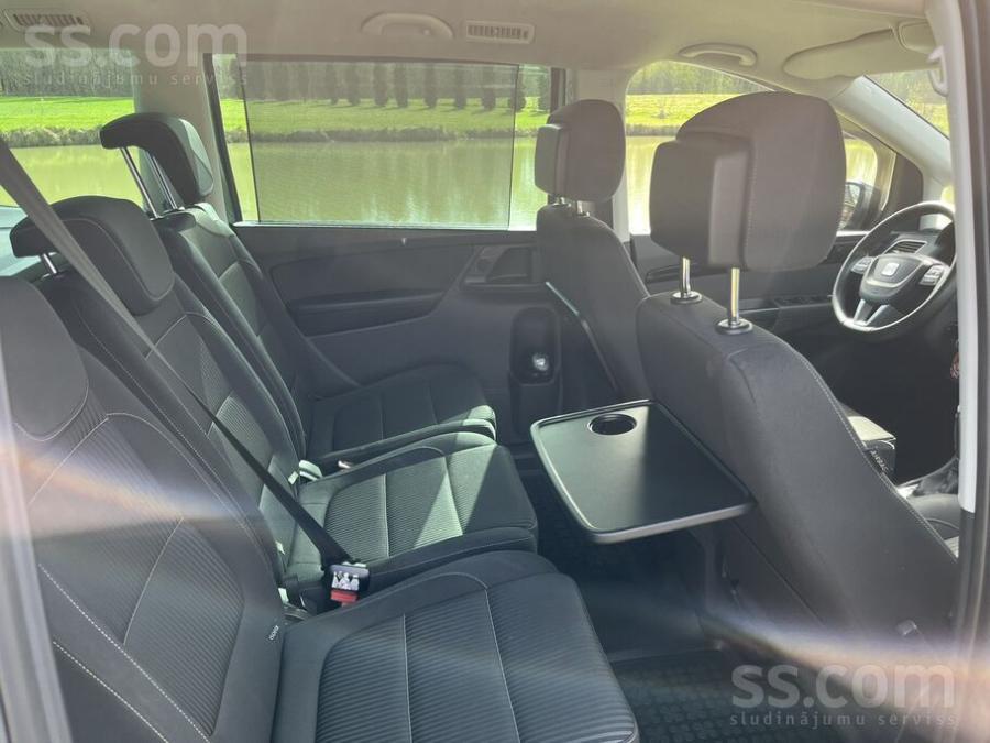 Pelēks SEAT Alhambra 2015 Rīga, ar dzinēja tilpumu 2.00 L un nobraukumu 367 tūkst. km par 9800 €, foto 15 vietnē AUTOMOTO.COM.LV