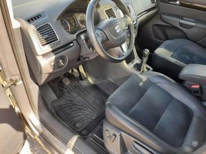 Grey SEAT Alhambra 2015 in Kaunas, with an engine capacity of 2.00 L and mileage of 228 thousand km for 9800 €, photo 17 on AUTOMOTO.COM.LV